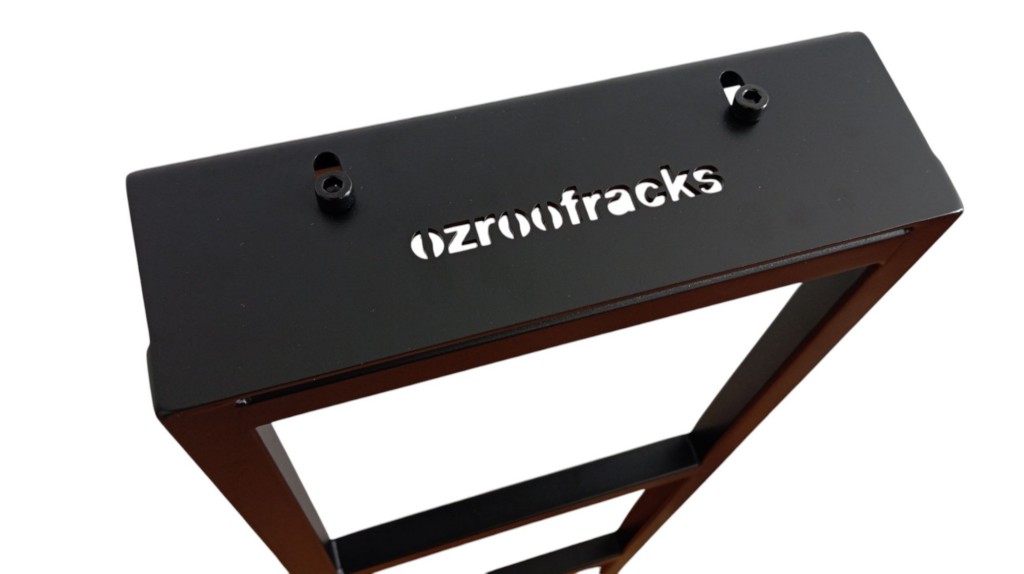 Ozroofracks 10x OZ147 Stainless Steel Gutter Ladder 147CM Toyota Hiace ...